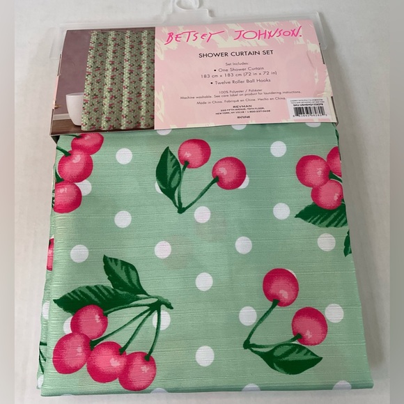 Betsey Johnson Shower Curtain